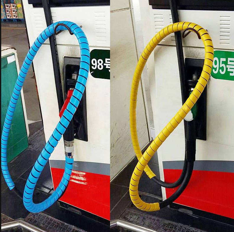 PP Insulation Spiral Cable Wrap - Buy Spiral Hose Protector, Spiral ...